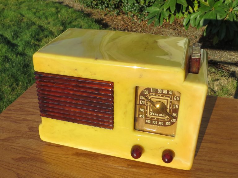 Sentinel Catalin Radios (Updated) – Radios Past